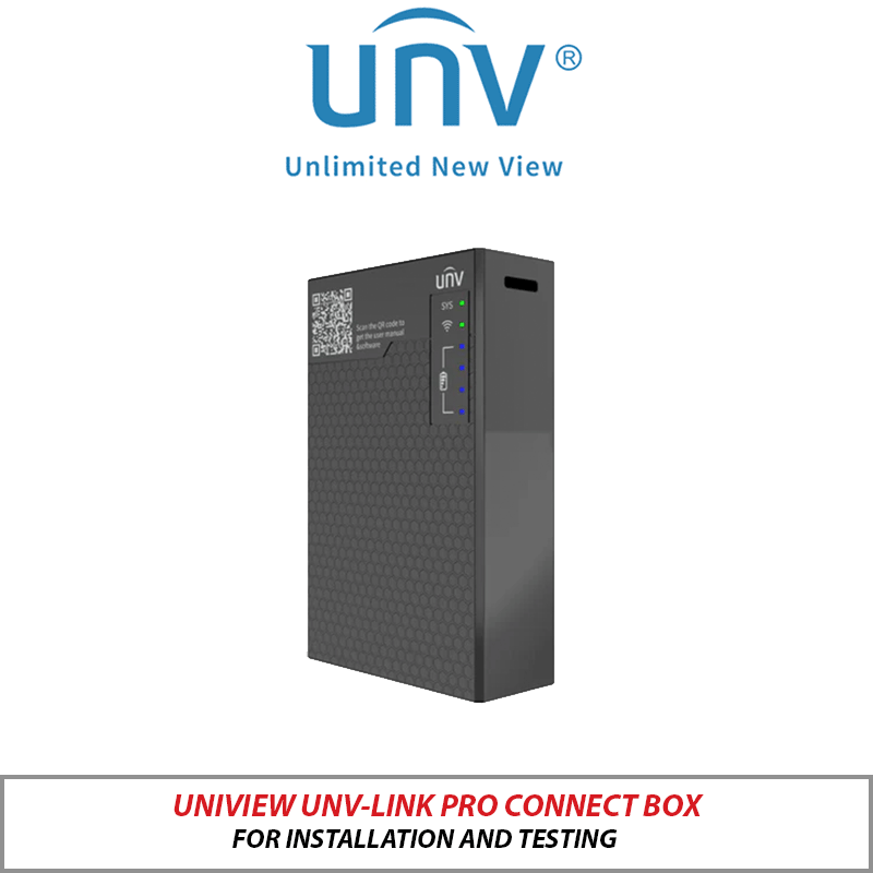 Uniview Portable PoE Switch – UNV-Link Pro Connect Box for Installation ...