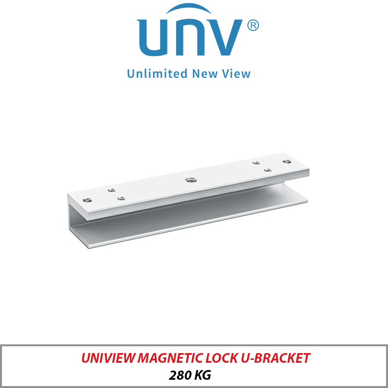 UNIVIEW MAGNETIC LOCK U-BRACKET 280KG OEA-MS12-280U ∙ Doris CCTV