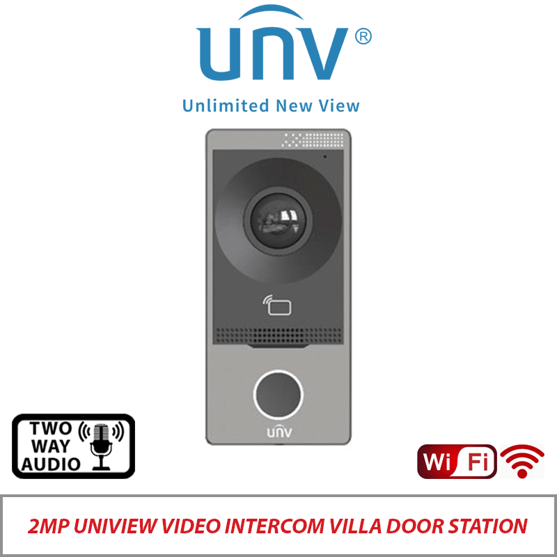 2MP UNIVIEW VIDEO INTERCOM VILLA DOOR STATION GRADED ITEM G2-UNV-OEU ...