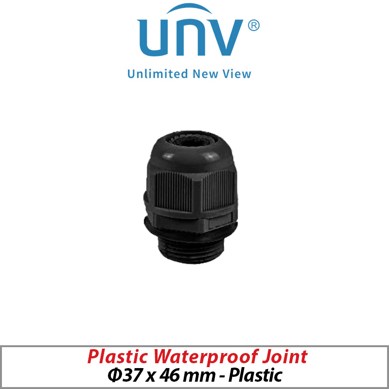 ‌UNIVIEW PLASTIC WATERPROOF JOINT BLACK TR-A01-IN-BLACK ∙ Doris CCTV