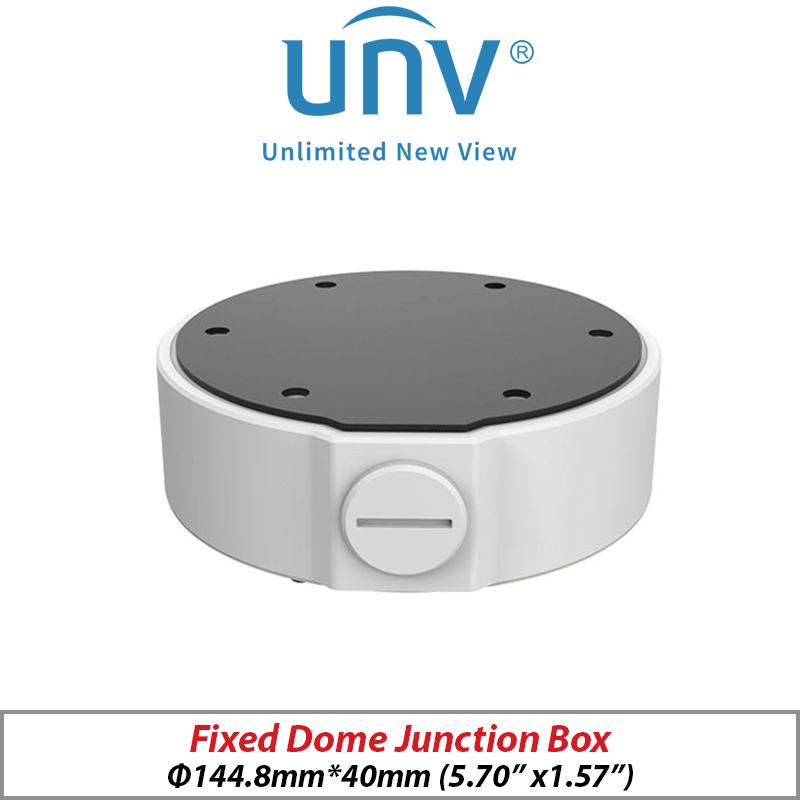 UNIVIEW FIXED DOME JUNCTION BOX TR-JB04-C-IN WHITE ∙ Doris CCTV
