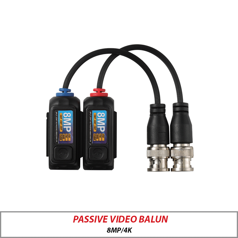 8MP PASSIVE VIDEO BALUN VB106PH ∙ Doris CCTV