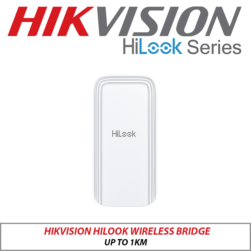 HIKVISION HILOOK WIRELESS BRIDGE UP TO 1KM WB-0FC-2N/O(O-STD) ∙ Doris CCTV