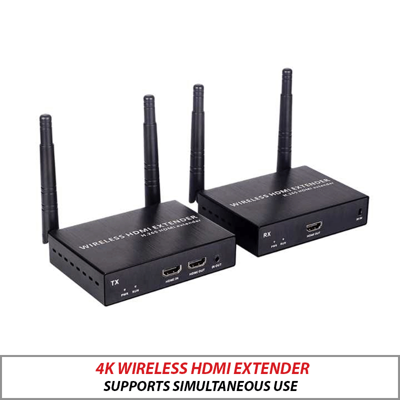 4K WIRELESS HDMI EXTENDER SUPPORTS SIMULTANEOUS USE WIRELESS-HDMI ...