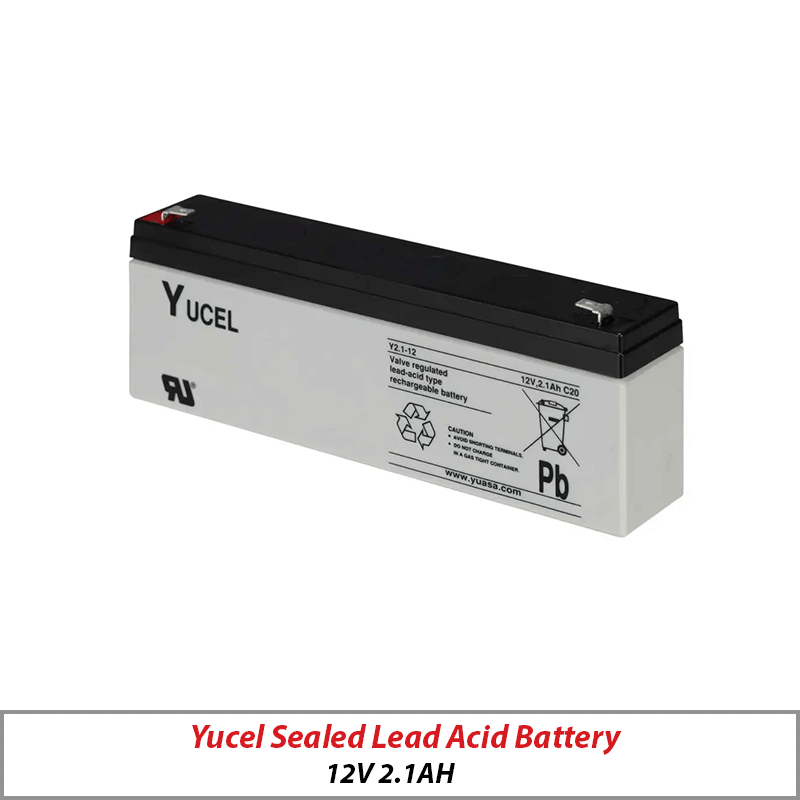 BATTERY YUCEL 12V 2.1AH LEAD ACID BATTERY Y2.1-12 ∙ Doris CCTV